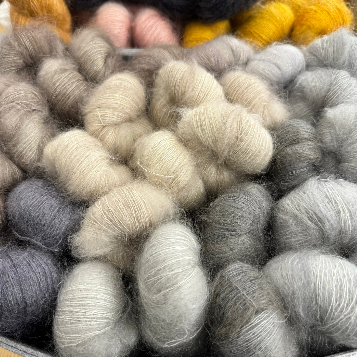 Luxury Hand Dyed Yarn. Made in Italy